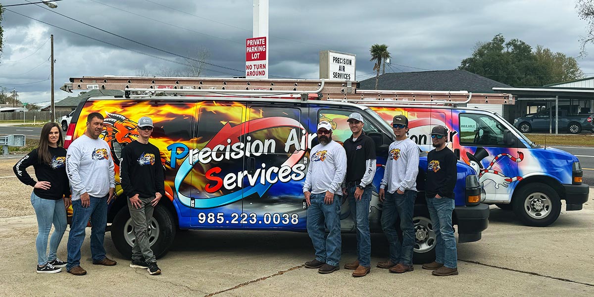 Precision Air Services Provides Heating and Air Conditioning Repair and ...